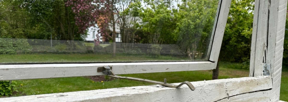 Udluftning i drivhuset